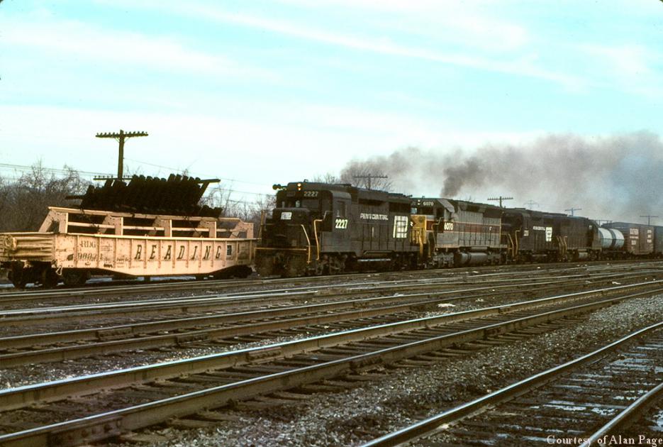 CR 2227 King of Prussia, PA 2-12-1977 | Conrail Photo Archive