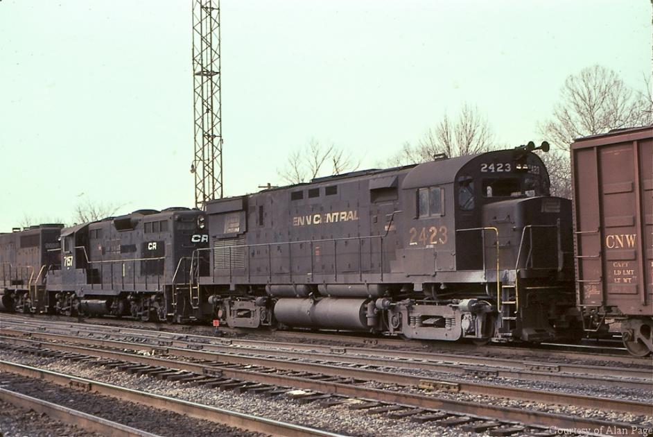 CR 2423 King of Prussia, PA 2-12-1977 | Conrail Photo Archive
