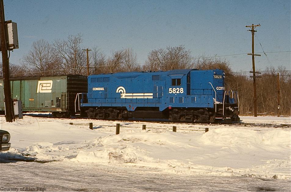 CR 5828 King of Prussia, PA 1-1978 | Conrail Photo Archive