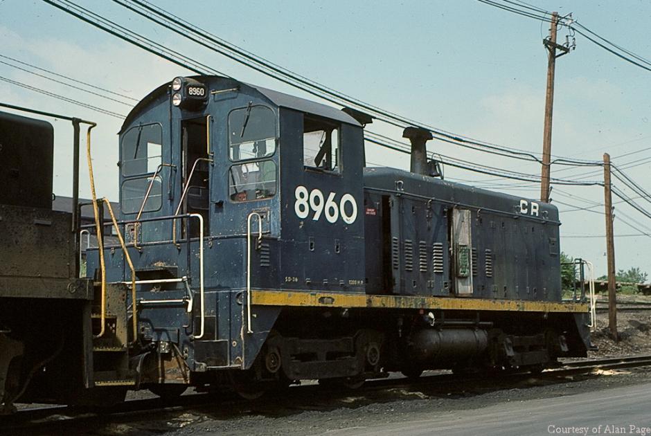 CR 8960 ex-CNJ Elizabethport, NJ 7-10-1977 | Conrail Photo Archive