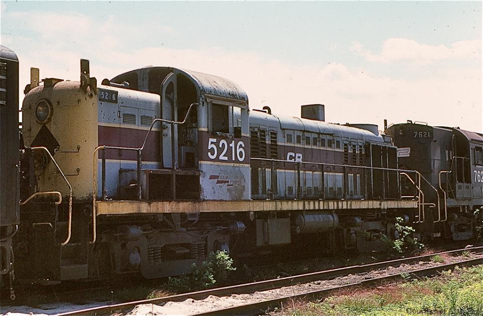 CR 5216 Altoona, PA 8-7-1977 | Conrail Photo Archive