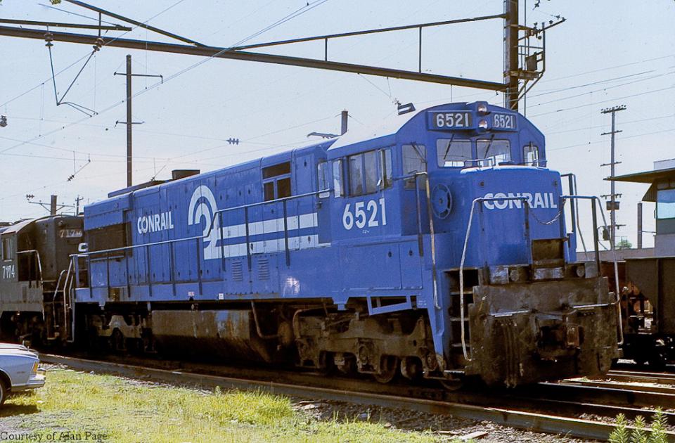 CR 6521 Morrisville, PA 7-9-1978 | Conrail Photo Archive