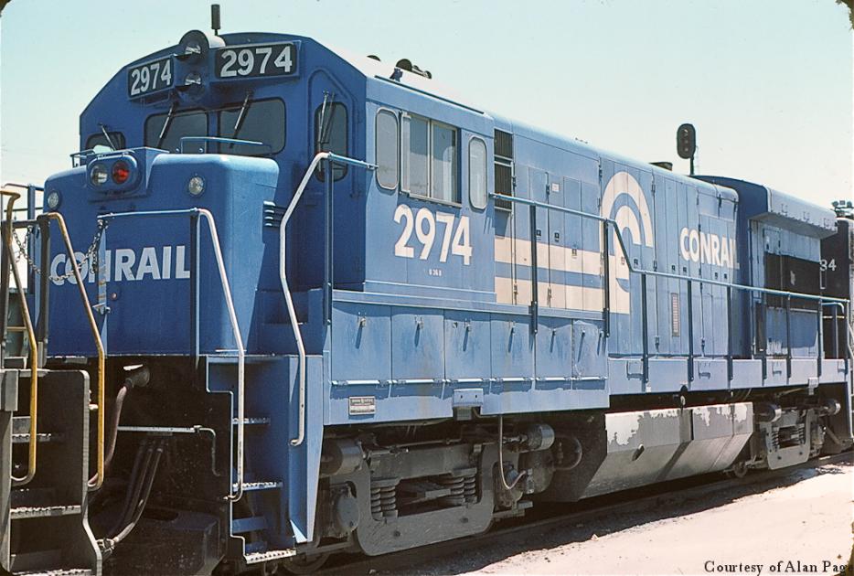 CR 2974 Enola, PA 6-18-1977 | Conrail Photo Archive