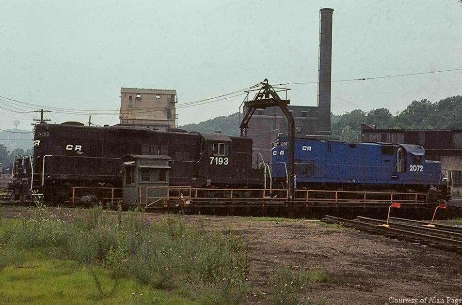 CR 2072 Bethlehem, PA 7-16-1978 | Conrail Photo Archive