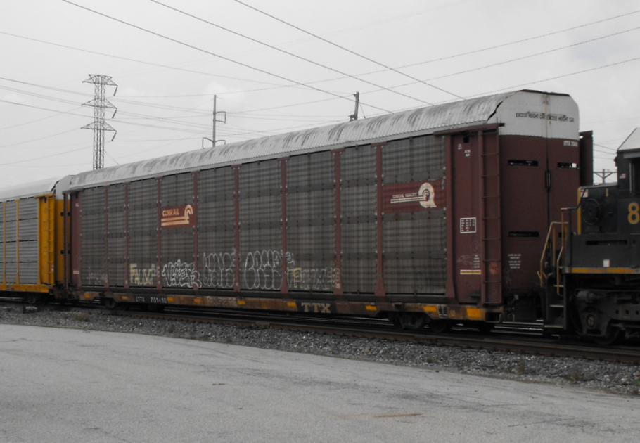 ETTX 701410-Rack class ML3N | Conrail Photo Archive
