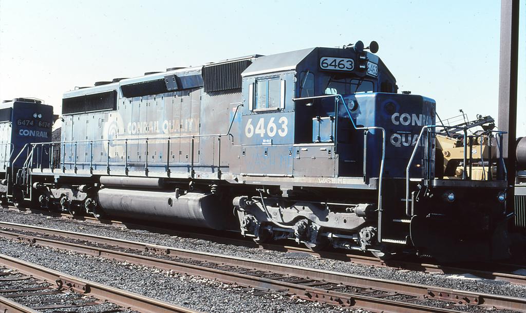 CR 6463 at Edgemoor DE on 11/28/97 | Conrail Photo Archive