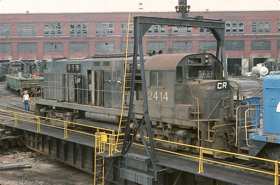 CR 2414 Altoona, PA 7-25-1978 | Conrail Photo Archive