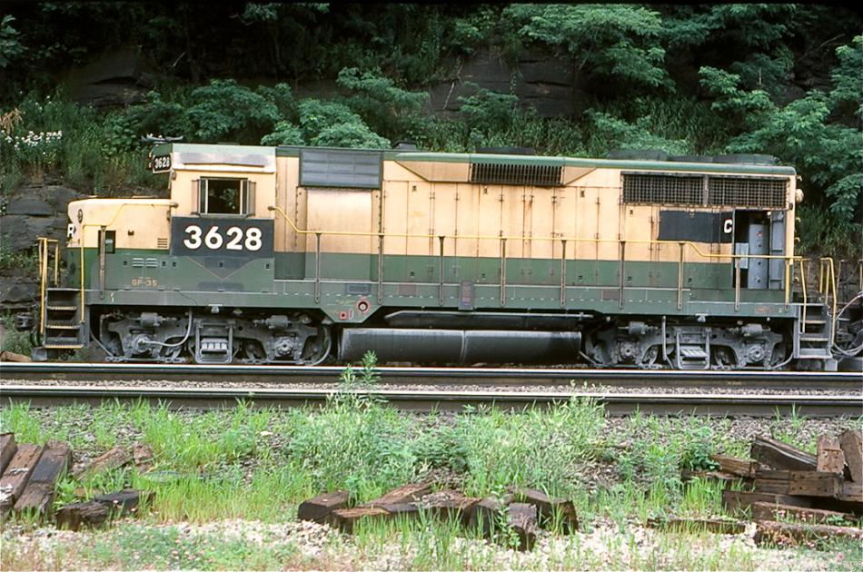 CR 3628 Altoona, PA 7-25-1978 | Conrail Photo Archive