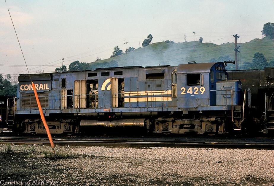 CR 2429 Conway, PA 8-18-1978 | Conrail Photo Archive
