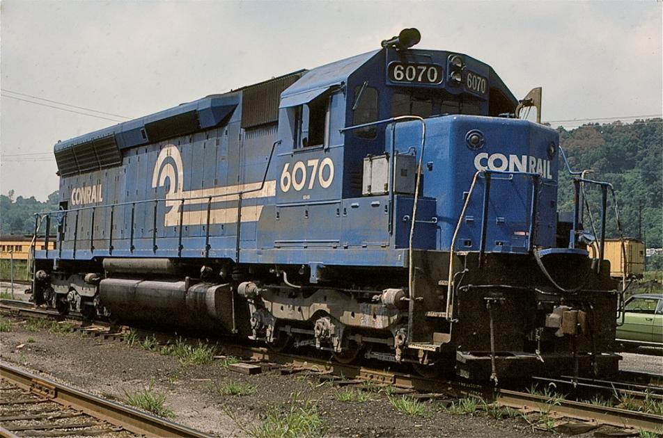 CR 6070 Pitcairn, PA 8-19-1978 | Conrail Photo Archive