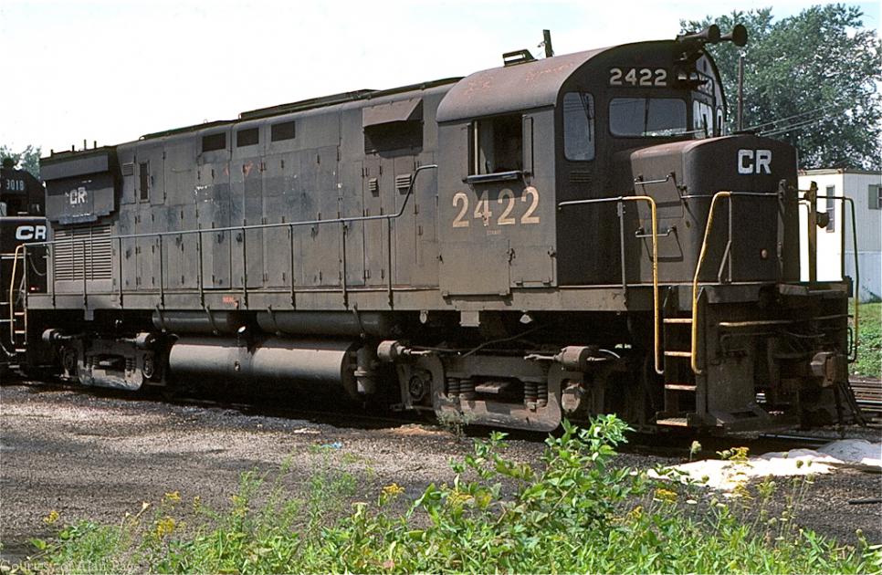 CR 2422 Youngwood, PA 8-19-1978 | Conrail Photo Archive