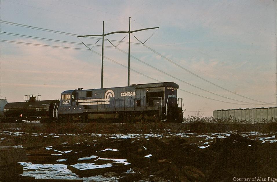 CR 6607 Selkirk, NY 12-26-1977 | Conrail Photo Archive