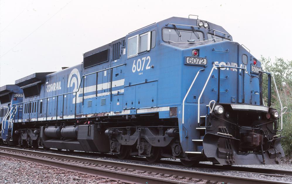 CR 6072 at Wilmington, DE 6/5/98 | Conrail Photo Archive