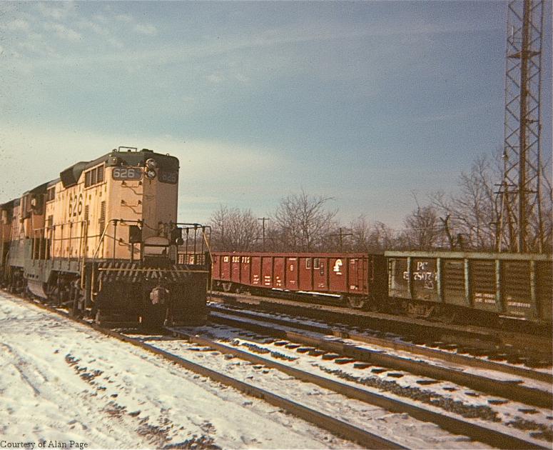CR 5828 King of Prussia, PA 1-3-1977 | Conrail Photo Archive