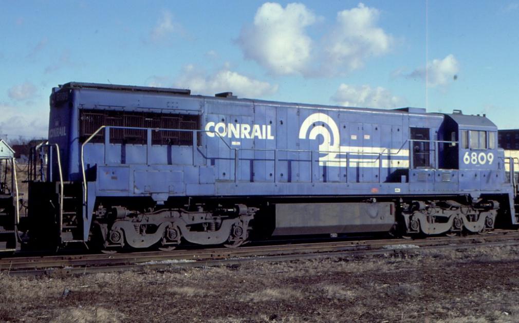 CR 6809 Niagara Yard Niagara Falls, NY 1-09-1980 | Conrail Photo Archive