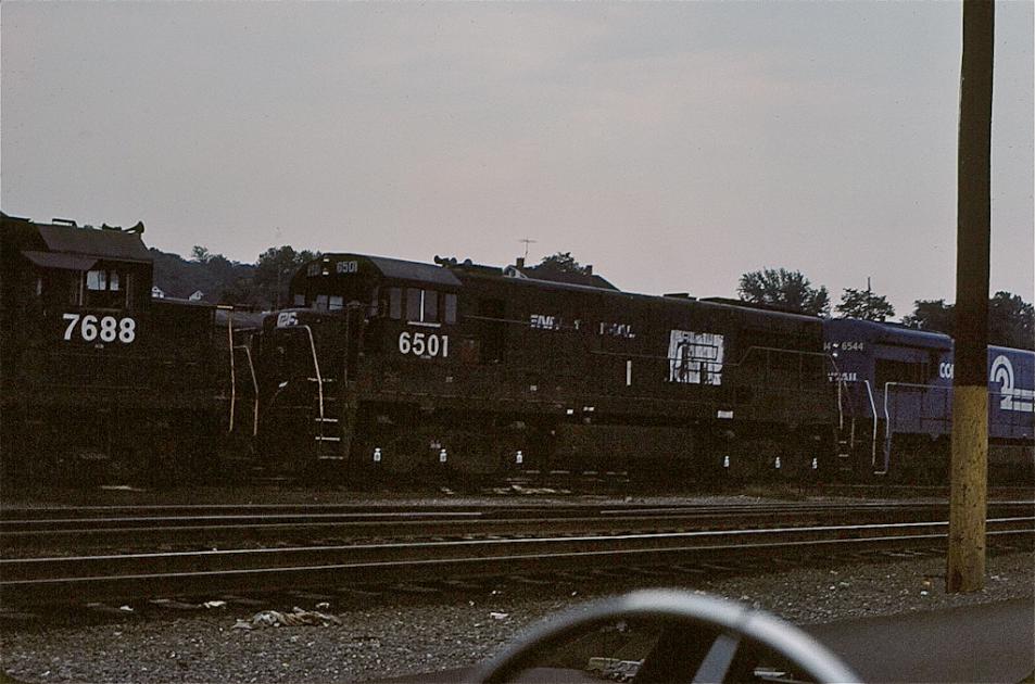 CR 6501 Conway, PA 8-8-1977 | Conrail Photo Archive