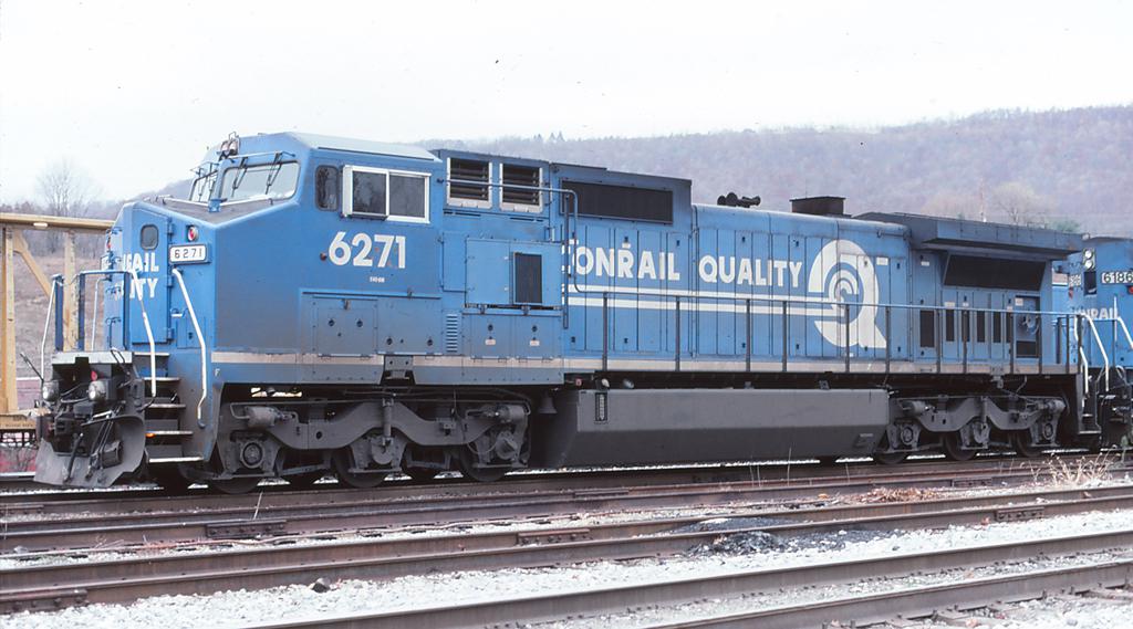 CR 6271 at Cumberland, MD 11/20/98 | Conrail Photo Archive