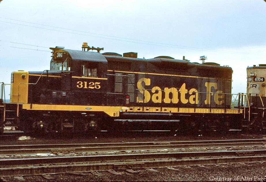 ATSF 3125 Enola, PA 5-7-1977 | Conrail Photo Archive