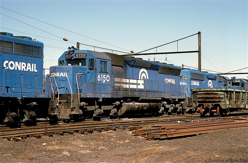 CR 6150 Harrisburg, PA 4-12-1984 | Conrail Photo Archive