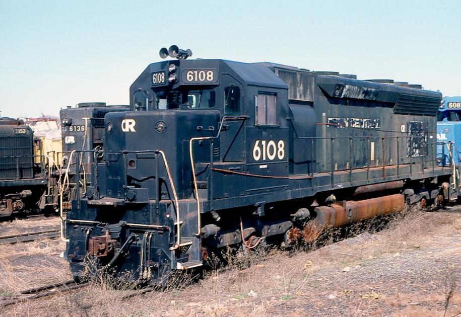 CR 6108 Harrisburg, PA 4-24-1984 | Conrail Photo Archive