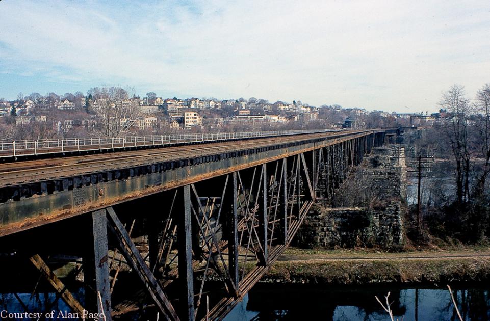 Easton/Phillipsburg bridge Easton, PA 12-17-1988 | Conrail Photo Archive