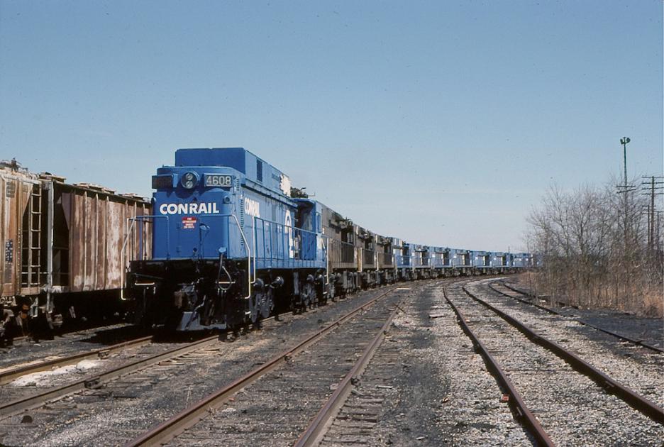 CR 4608 Rutherford, PA 4-12-1984 | Conrail Photo Archive