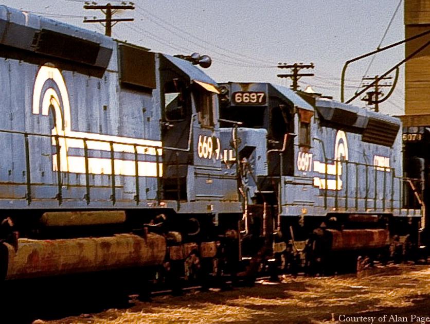 CR 6697 Rutherford, PA 4-12-1984 | Conrail Photo Archive