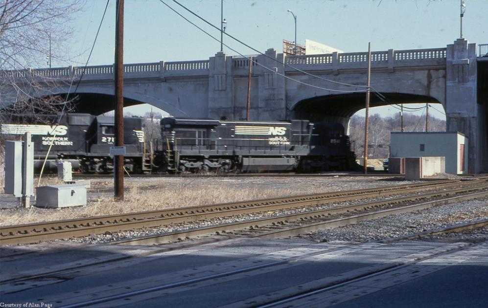 NS 8541 Bethlehem, PA 2-18-1991 | Conrail Photo Archive