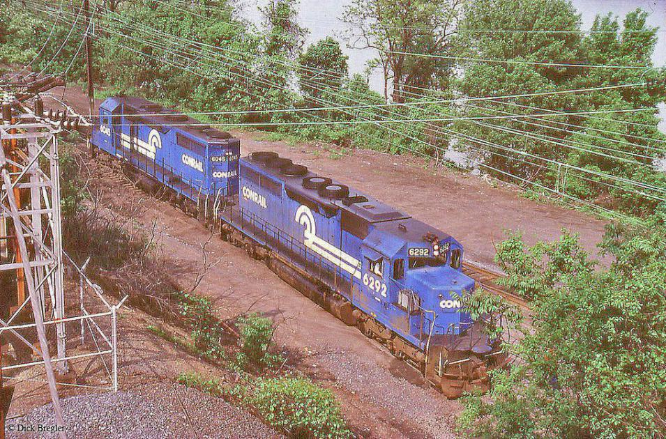 CR 6045 and CR 6282 at Enola, PA | Conrail Photo Archive