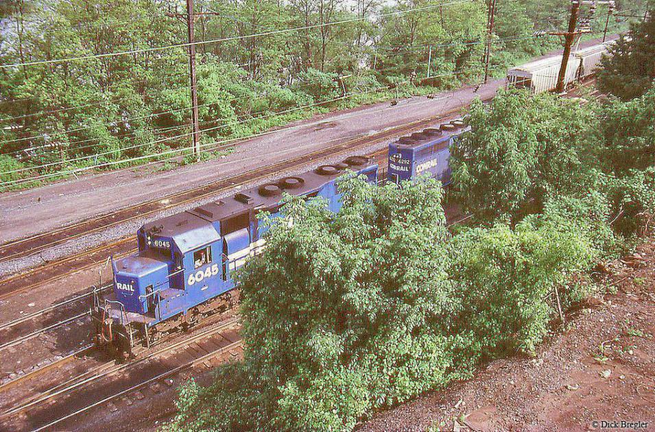 CR 6045 at Enola, PA | Conrail Photo Archive