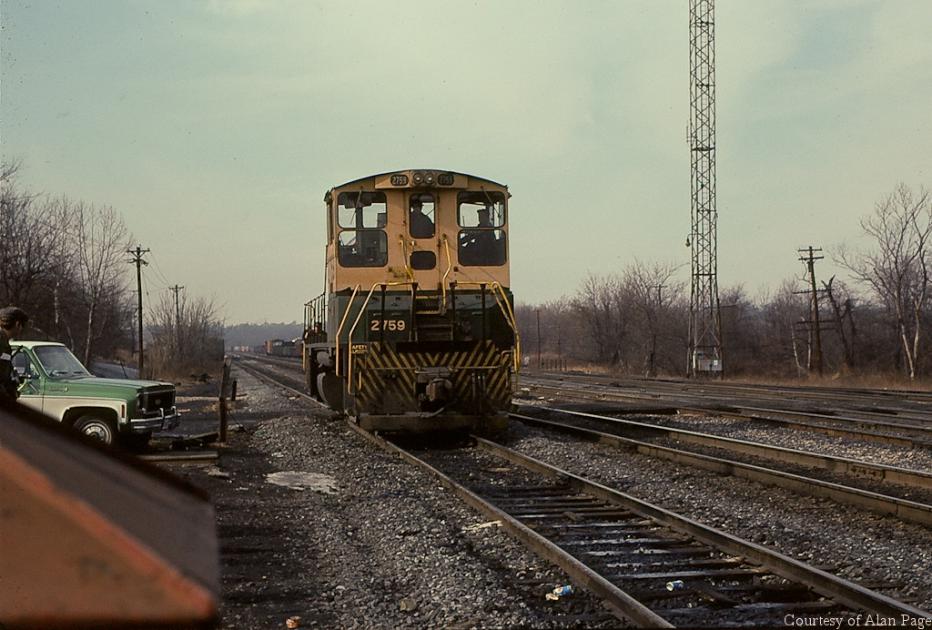 CR 9598 ex-RDG King of Prussia, PA 2-12-1977 | Conrail Photo Archive