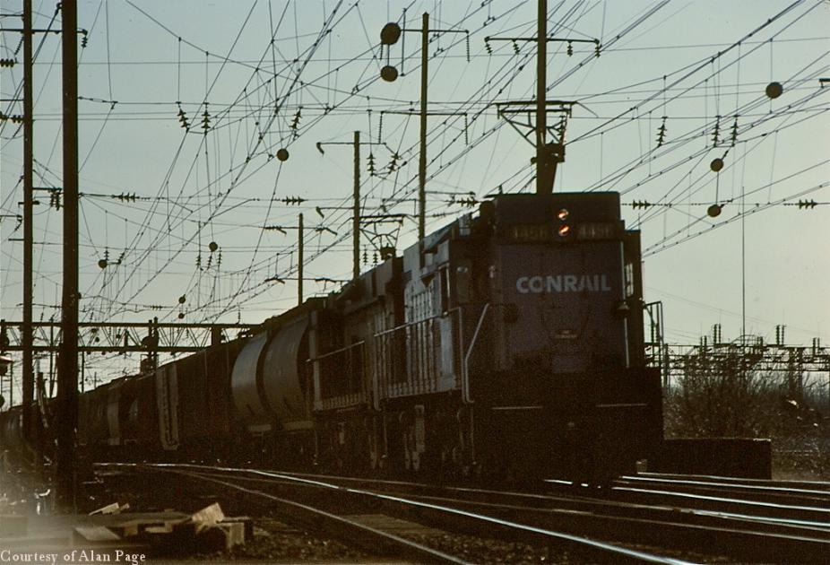CR 4456 Morrisville, PA 3-26-1977 (1) | Conrail Photo Archive