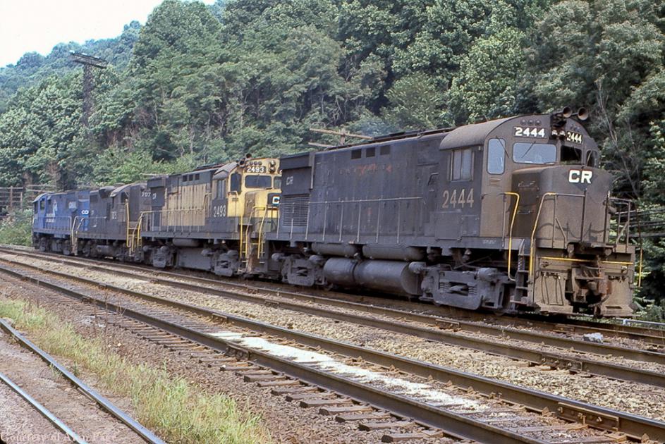 CR 2493 Weirton, WV 8-19-1978 | Conrail Photo Archive