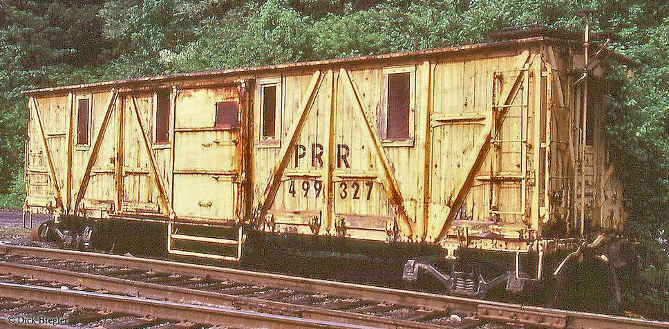 PRR 499327 - Class X23 at Enola Yard | Conrail Photo Archive