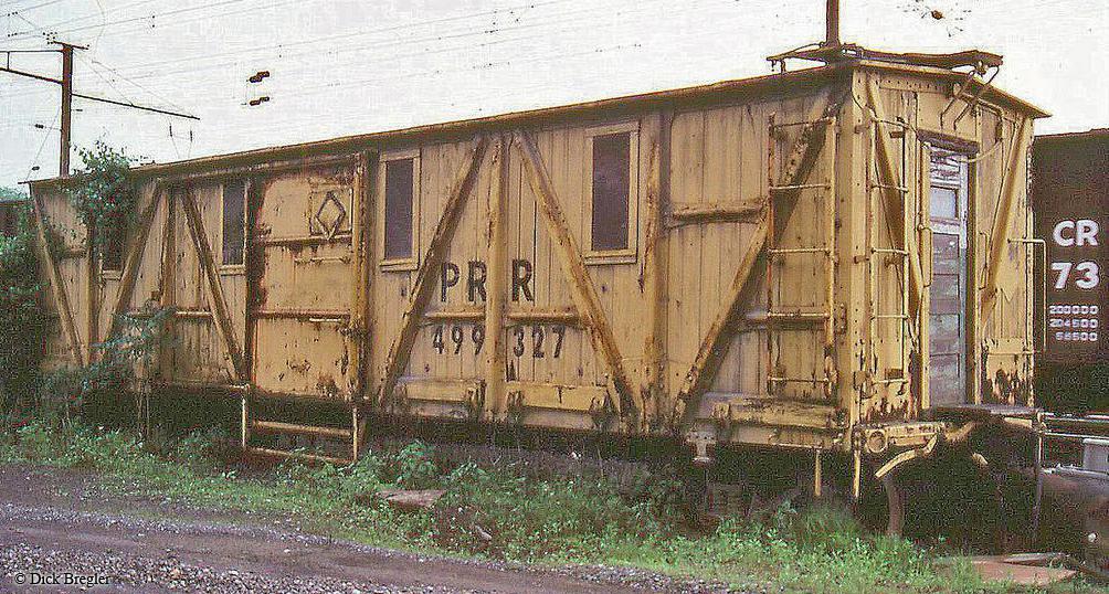 PRR 499327 - Class X23 at Enola Yard | Conrail Photo Archive
