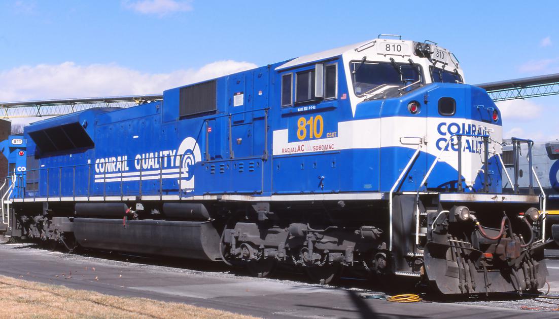 CSXT 810 (CR 4124) | Conrail Photo Archive