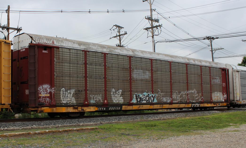 ETTX 850159-Rack class ML3N | Conrail Photo Archive