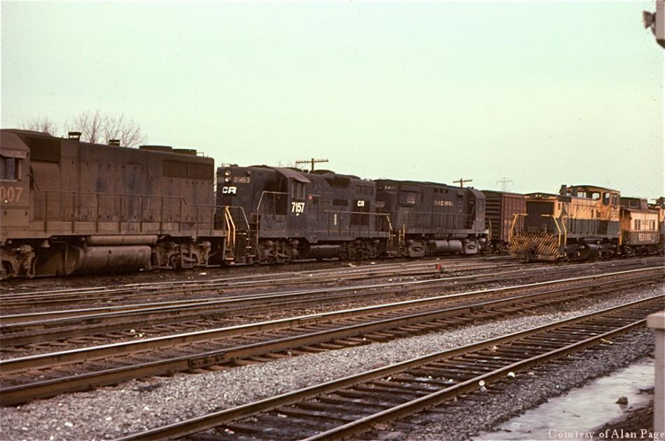 CR 2423 King of Prussia, PA 2-12-1977 | Conrail Photo Archive