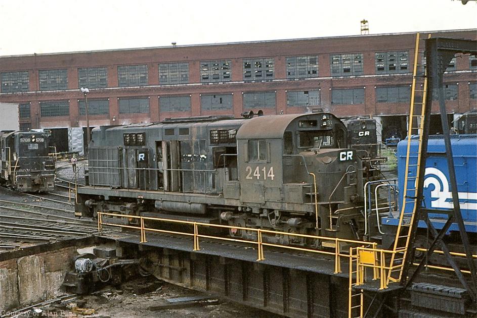 CR 2414 Altoona, PA 7-25-1978 | Conrail Photo Archive