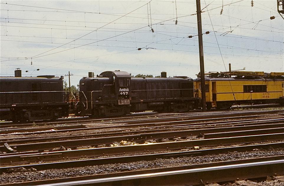 Amtrak 127 Morrisville, PA 7-9-1978 | Conrail Photo Archive