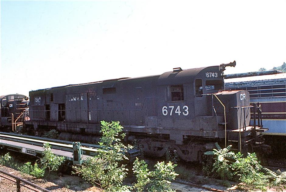 CR 6743 Altoona, PA 8-18-1978 | Conrail Photo Archive