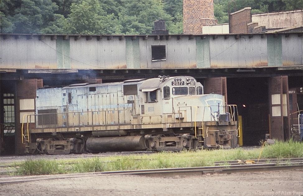CR 2077 Bethlehem, PA 8-27-1978 | Conrail Photo Archive