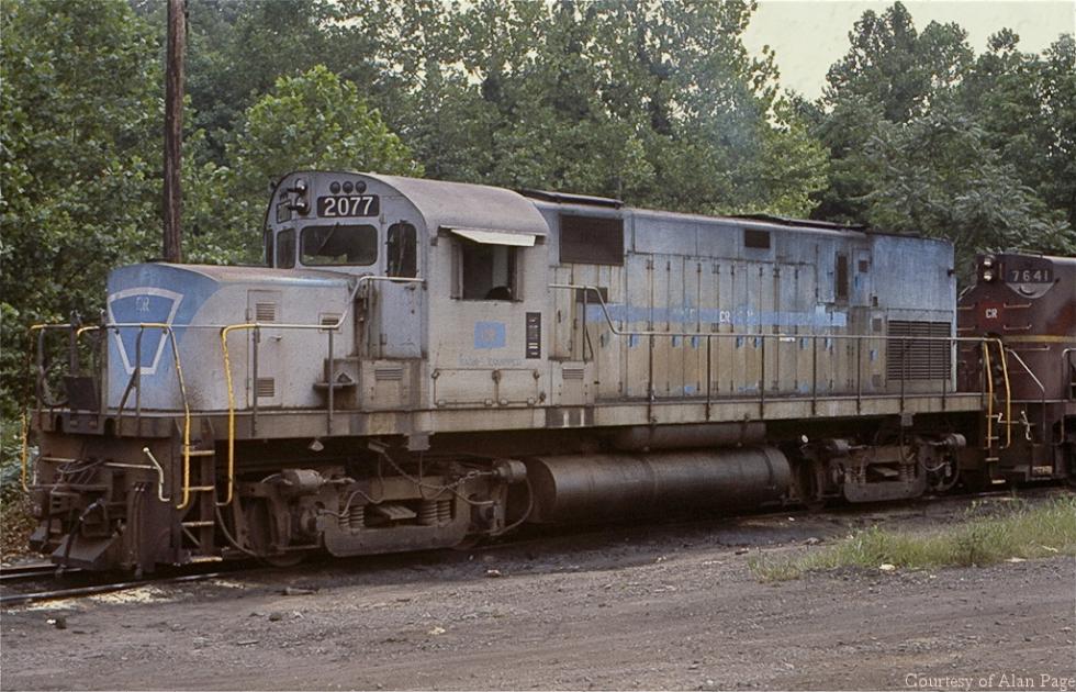 CR 2077 Bethlehem, PA 8-27-1978 | Conrail Photo Archive