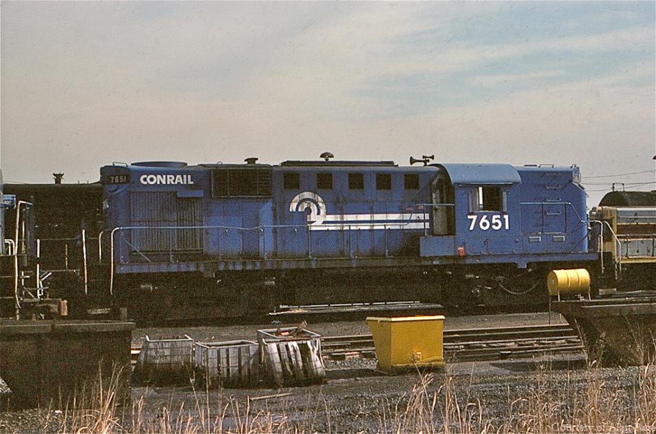 CR 7651 Secaucus, NJ 3-1-1979 | Conrail Photo Archive