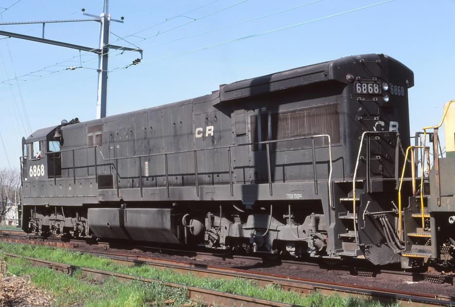 CR 6868 (U33C) Rear | Conrail Photo Archive