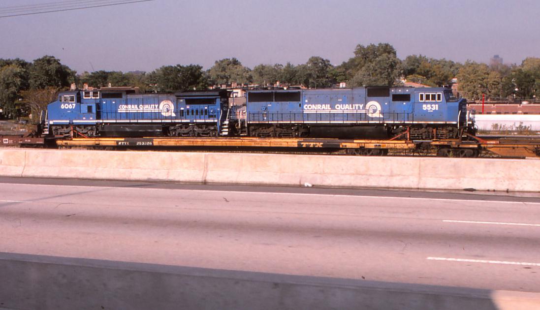CR 5531 6067 Chicago 10041997 | Conrail Photo Archive