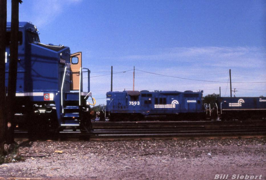 CR 7593 Frontier Yard, Buffalo 1993 | Conrail Photo Archive