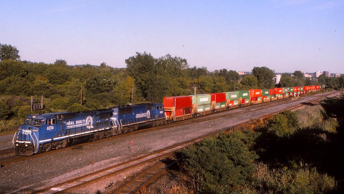 CR 6216 west Syracuse 08011997 | Conrail Photo Archive