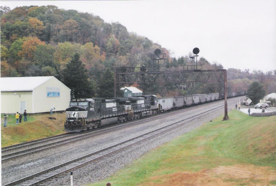 NS westbound coal train | Conrail Photo Archive