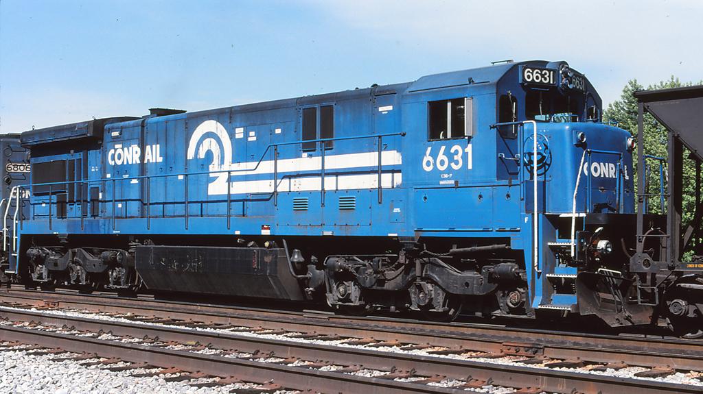 CR 6631 at Cumberland, MD 6/9/97 | Conrail Photo Archive